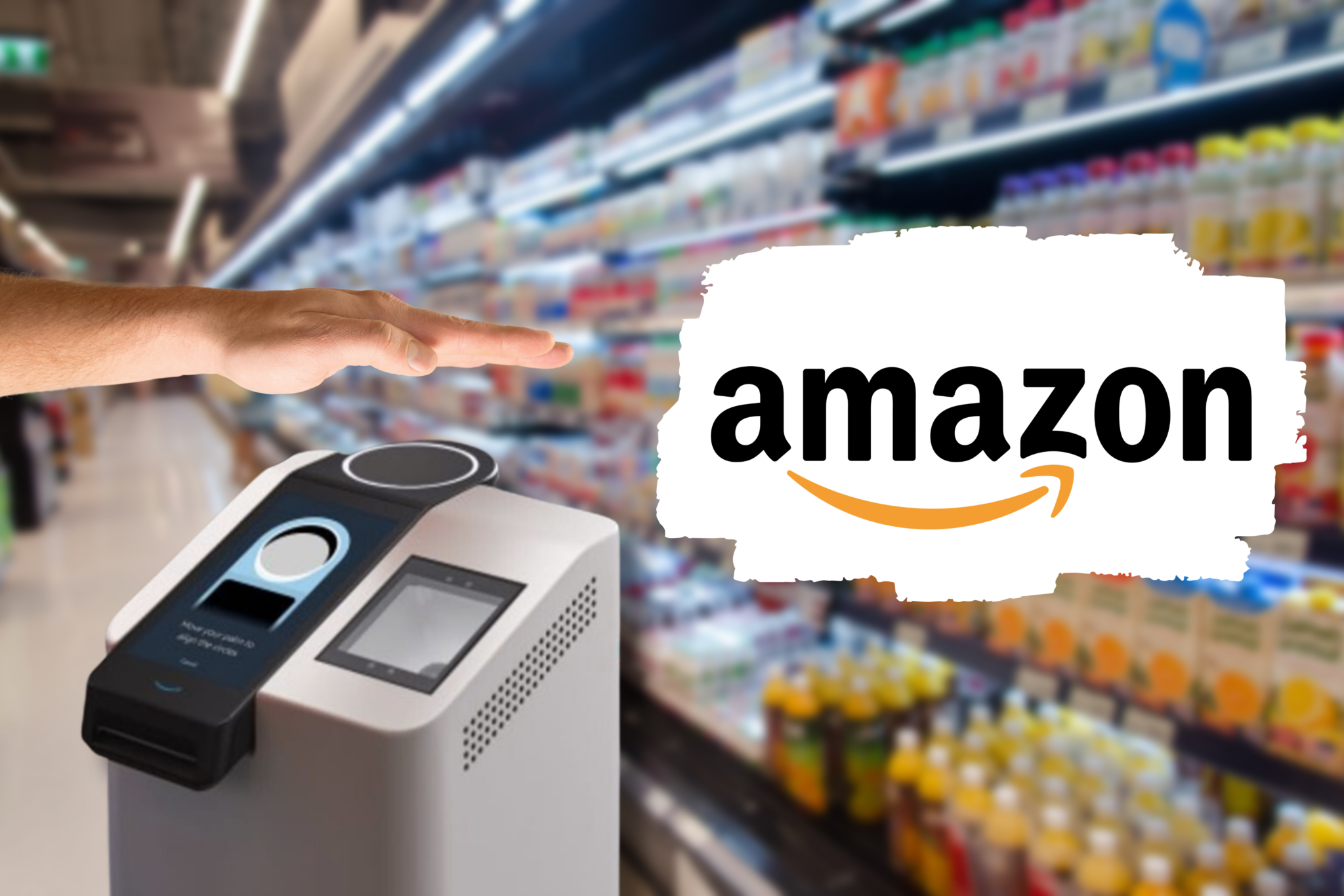 En los supermercados de Amazon ya puedes pagar con la mano - Marketing4all