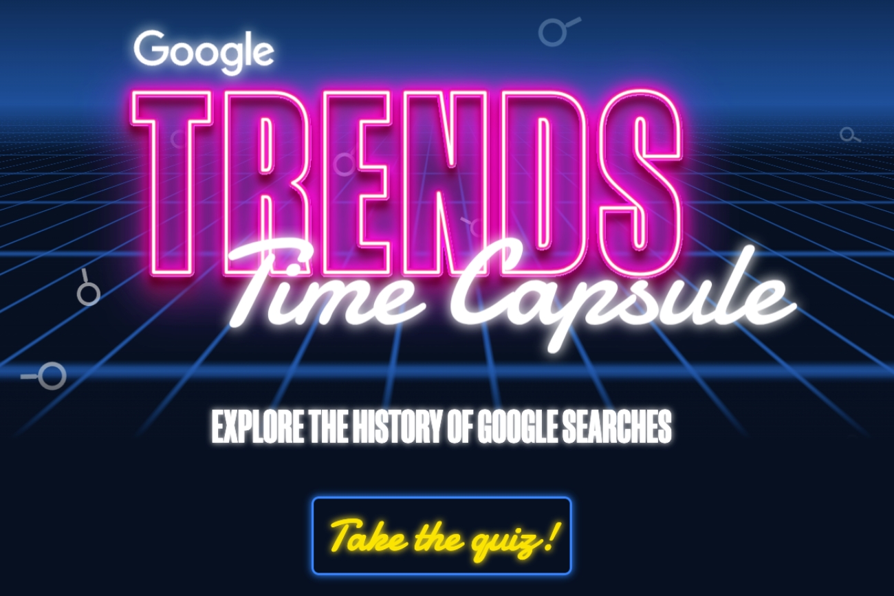 Google lanza Trends Time Capsule. Lo más buscado hace 25 años ...