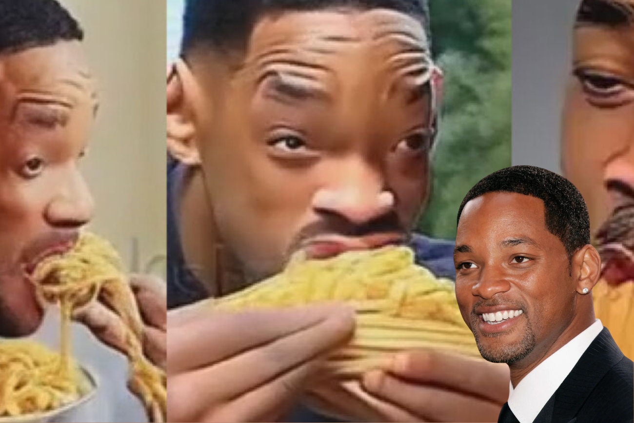 Will Smith comiendo espaguetis. Will smith se mofa de la IA con su ...