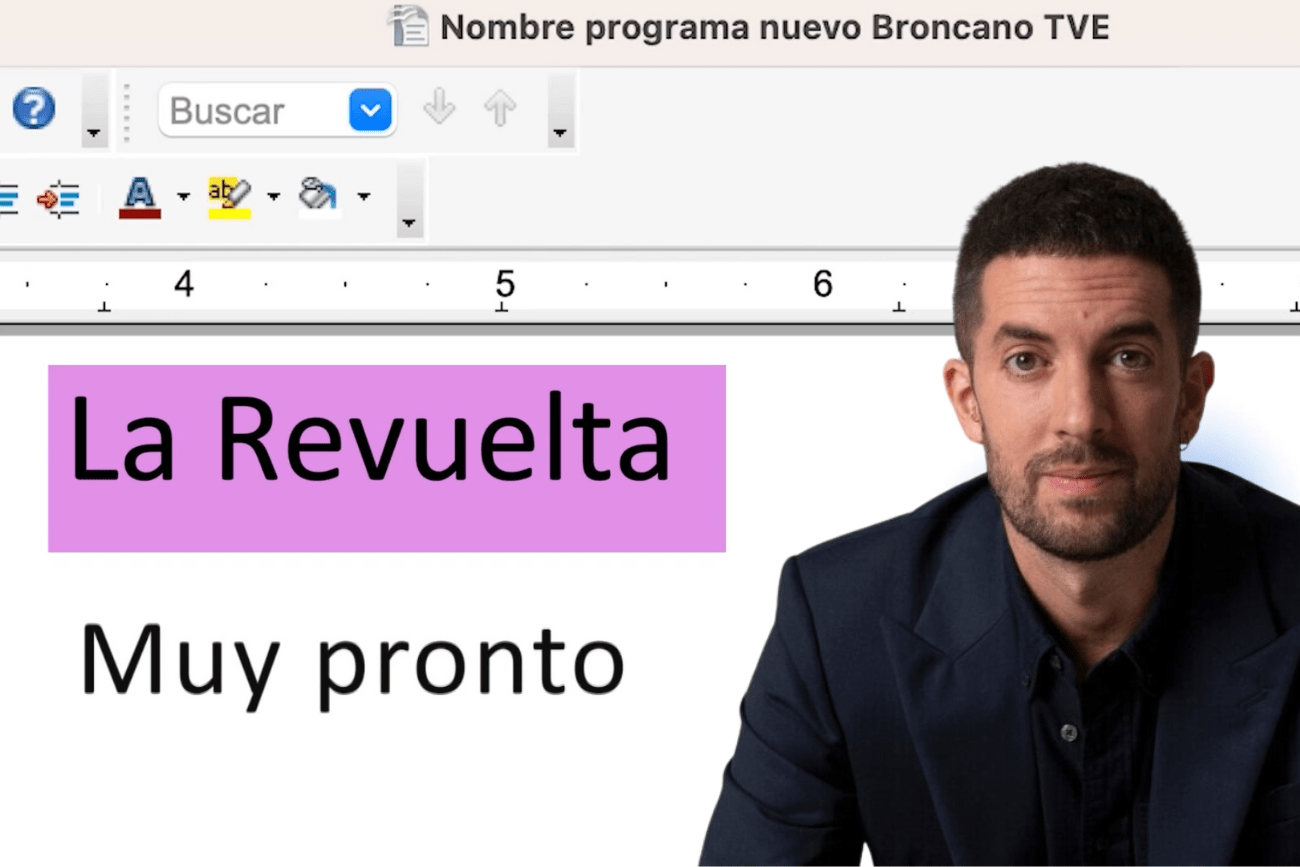 La Revuelta: el nuevo programa de Broncano en TVE - Marketing4all